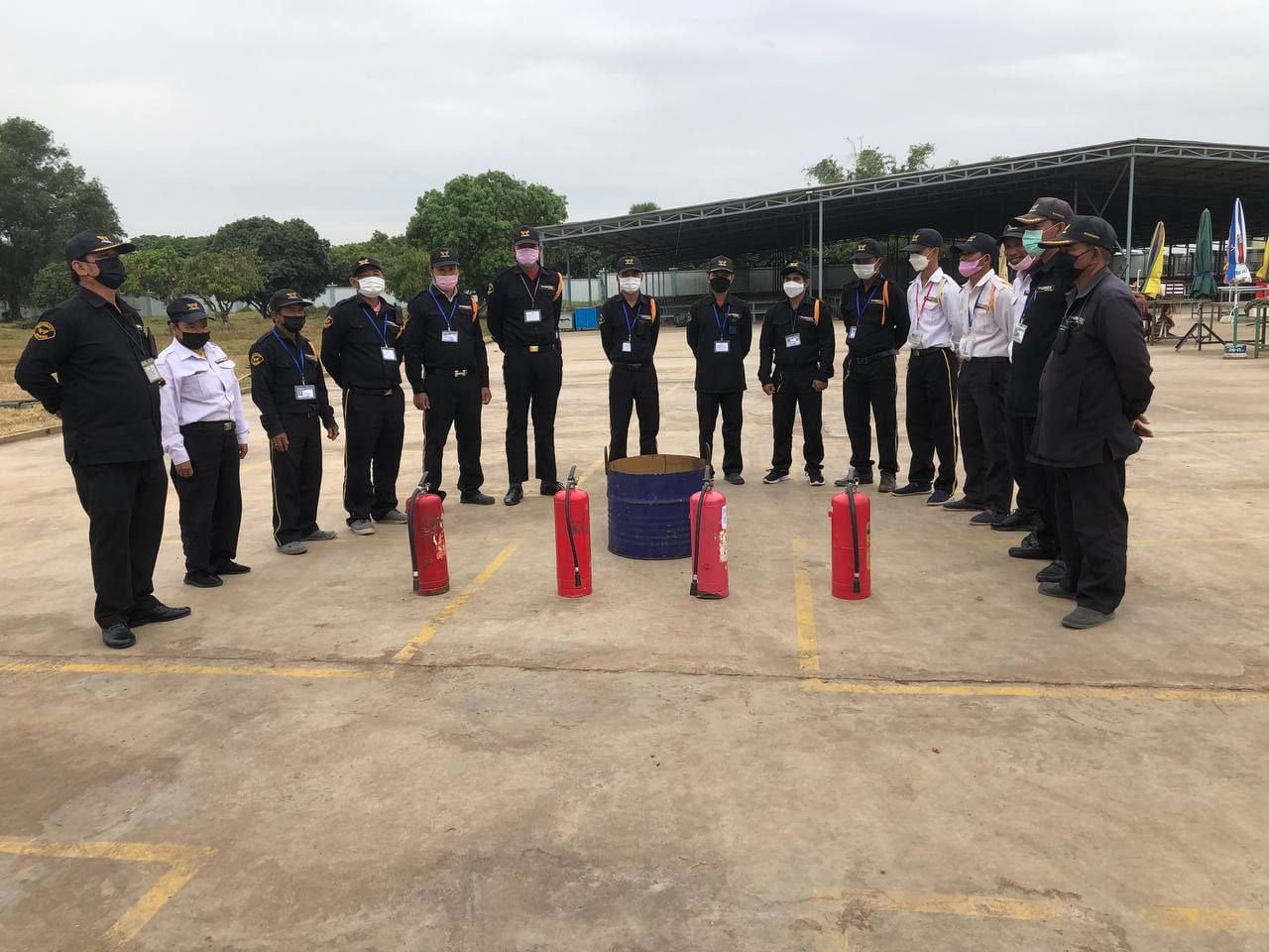 1st Training on Firefighting for Guards - Phoenix